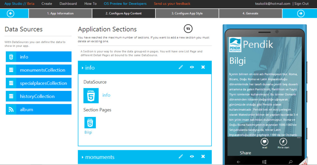 Windows Phone APP Studio ile Uygulama Geliştirin! - TEAkolik BLOG